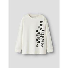name it Langarmshirt »NKMOBAY LS NREG TOP PB« Coconut Milk 158/164 158/164 Top von name it für Jungen