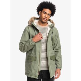 Quiksilver Parka »Long Trip« Four Leaf Clover M M Material: Canvas aus Baumwolle