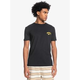 Quiksilver T-Shirt »Scenic Warp« schwarz XS XS Stoff: Leichter Baumwolljersey