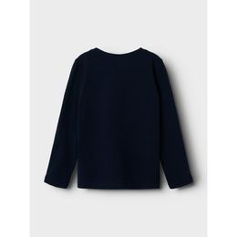 name it Langarmshirt »NMFVIBBI LS TOP NOOS« Dark Sapphire 110 110 Basic Langarmshirt von name it für Mädchen