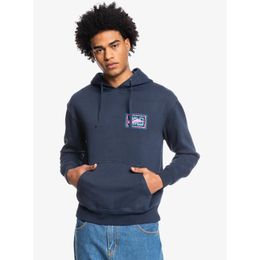 Quiksilver Kapuzensweatshirt »Neon Slab« Navy Blazer M M Stoff: Baumwoll- /Polyestergemisch [280 g/m2]