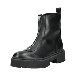 Stiefelette Steve Madden "Steve Madden Stiefelette Leder", Damen, Gr. 36, schwarz, Leder, Schuhe Stiefelette