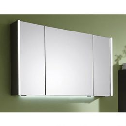 Puris Linea Spiegelschrank 100 cm mit 2 LED-Beleuchtungsprofilen