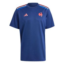 adidas Performance Trikot 'France Rugby Home Supporter' Herren Gr&ouml;&szlig;e L dunkelblau / rot / wei&szlig;