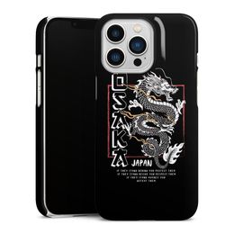 DeinDesign iPhone 13 Pro Handy Premium Case Smartphone Handyh&uuml;lle Schutzh&uuml;lle gl&auml;nzend Ocean Dragon Japan Premium Case