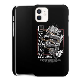 DeinDesign iPhone 12 mini Handy Premium Case Smartphone Handyh&uuml;lle Schutzh&uuml;lle matt Ocean Dragon Japan Premium Case