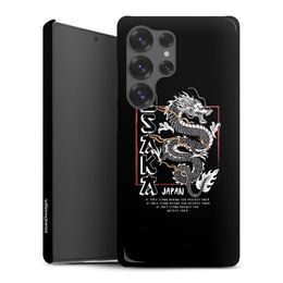 DeinDesign Galaxy S25 Ultra Handy Premium Case Smartphone Handyh&uuml;lle Schutzh&uuml;lle gl&auml;nzend Ocean Dragon Japan Premium Case
