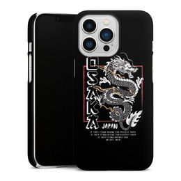 DeinDesign iPhone 13 Pro Handy Premium Case Smartphone Handyh&uuml;lle Schutzh&uuml;lle matt Ocean Dragon Japan Premium Case