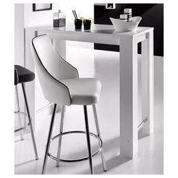 Stehtisch Hela "Frieda", weiß, B:120cm H:108cm T:58cm, Tische, Breite 120 cm