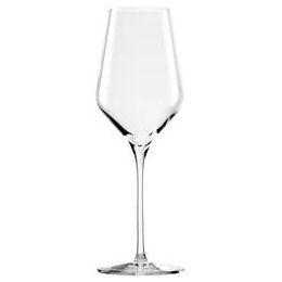 Weißweinglas STÖLZLE "QUATROPHIL", transparent, H:24,5cm, Kristallglas, Trinkgefäße, 6-teilig