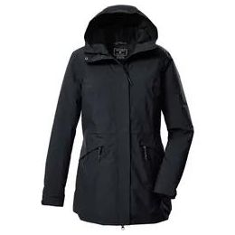 Parka Killtec "KOW 19 WMN PRK", Damen, Gr. 48, schwarz, Obermaterial: 100% Polyester;Futter: 100% Polyester;F&uuml;llung: 100% Polyester, Jacken Parka, Wasserdichter, atmungsaktiver Damenparka mit verstellbarer Kapuze