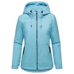 Winterjacke Ragwear "Bevin Warm YOUMODO", Damen, Gr. XXXL(46), cloud, Obermaterial: 100% Polyester, Innenfutter: 100% Polyester, Wattierung: 100% Polyester, tailliert hüftbedeckend, hoch geschlossener Ausschnitt, verstellbar elastischer Bund mit Druckknöpfen,verstellbar, Jacken, Wasserdichte Damen Jacke für den Winter, Topseller