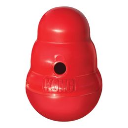 Kong Hundespielzeug Wobbler rot L