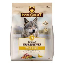 Wolfsblut Limited Ingredients Wild Duck Adult Hunde-Trockenfutter getreidefrei 1kg