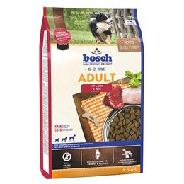 Bosch Adult Lamm & Reis Hunde-Trockenfutter mit Vitaminen 3kg