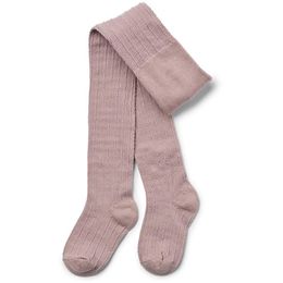 Wheat Woll-Strumpfhose in Rosa - 47% | Größe 74/80 | Babysocken-strumpfhosen