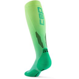 CEP Core Run Tall Socken Herren - gr&uuml;n - Gr. 39-42 - Polyamid/Polyester/Elastan