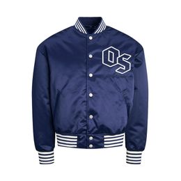 Jack & Jones JACK & JONES Jacke 'JORMEADOWS' Herren Größe S navy / weiß