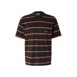 Billabong T-Shirt 'BAXTER' Herren Größe L braun / orange / schwarz