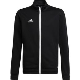 adidas Performance Sportjacke 'Entrada 22' Jungen Größe 152 schwarz / weiß