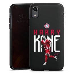 DeinDesign iPhone Xr Handy Silikon H&uuml;lle Case schwarz Handyh&uuml;lle Fc Bayern M&uuml;nchen Official Licensed Product Harry Kane
