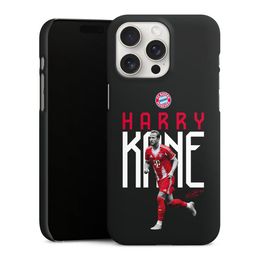 DeinDesign iPhone 15 Pro Max Handy Premium Case Smartphone Handyh&uuml;lle Schutzh&uuml;lle matt Fc Bayern M&uuml;nchen Official Licensed Product Harry Kane Premium Case