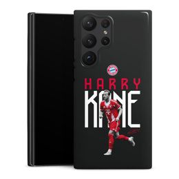DeinDesign Galaxy S23 Ultra Handy Premium Case Smartphone Handyh&uuml;lle Schutzh&uuml;lle gl&auml;nzend Fc Bayern M&uuml;nchen Official Licensed Product Harry Kane Premium Case