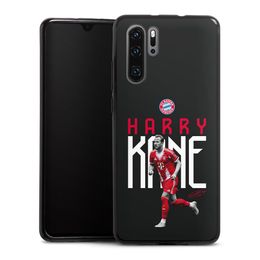 DeinDesign Huawei P30 Pro Handy Silikon H&uuml;lle Case schwarz Handyh&uuml;lle Fc Bayern M&uuml;nchen Official Licensed Product Harry Kane