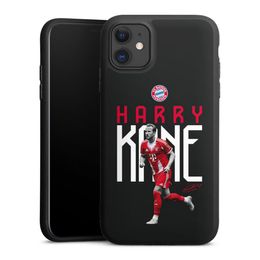 DeinDesign iPhone 11 Handy Premium Silikon H&uuml;lle Handyh&uuml;lle schwarz Case Harry Kane Fc Bayern M&uuml;nchen Official Licensed Product Silikon Premium Case
