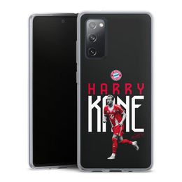 DeinDesign Galaxy S20 FE 5G Handy Silikon H&uuml;lle Case transparent Handyh&uuml;lle Harry Kane Official Licensed Product Fc Bayern M&uuml;nchen Silikon Case