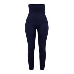 Smilodox Leggings High Waist Stomach Shaping Lenia Damen Gr&ouml;&szlig;e M dunkelblau