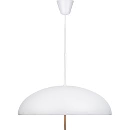 Pendelleuchte "Versale", weiß, Ø 49,5cm H: 41cm, 1 Stk., design for the people, Leuchten, Skandinavischer Minimalismus, weiches und diffuses Licht