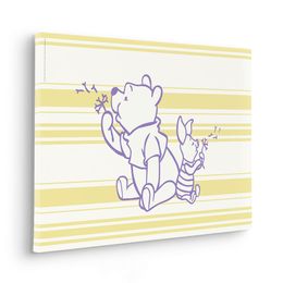 Leinwandbild Komar "Winnie the Pooh Dandelions - Größe 40 x 60 cm", bunt (farbe bild(er): bunt), B:40cm, Holz, Papier, Bilder, Keilrahmenbild mi Echtholzrahmen