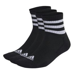 Adidas 3-Stripes Cushioned Sportswear Mid Cut Socks 3-Pack Unisex