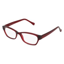 Fielmann MC 593 CL Brille Damen | Fassung: Vollrand, Butterfly, Rot Transparent
