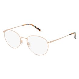 Fielmann MI 057 FLEX CL Brille Unisex | Fassung: Vollrand, Panto, Gold