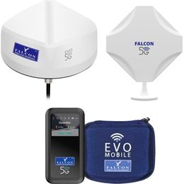 Falcon Evo 5G LTE Internetset feste und tragbare Highspeed-Lösung mit bis zu 3400 Mbit/s - Router-Sets