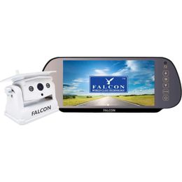 Falcon Magnetisches Drahtloses Kamerasystem 7 Zoll Monitor und 50 m Reichweite - Rückfahrkameras & Rückfahrsysteme