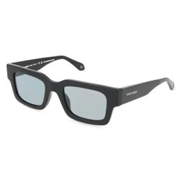 Giorgio Armani 0AR8184U | Herren-Sonnenbrille | Fassung: Vollrand, Quadratisch, Acetat, Schwarz | Glasfarbe: Grau