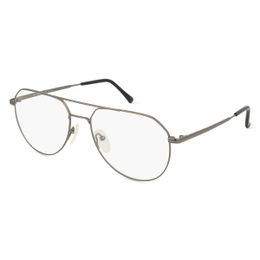 Fielmann MC 571 CL ENZO Brille Unisex | Fassung: Vollrand, Pilot, Gun Gl&auml;nzend