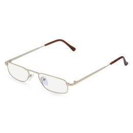 Fielmann MC 308 CL Brille Herren | Fassung: Vollrand, Halb, Gold