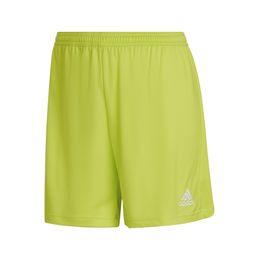 adidas Performance Sportshorts 'Entrada 22' Damen Gr&ouml;&szlig;e XXXL/4XL limette / wei&szlig;