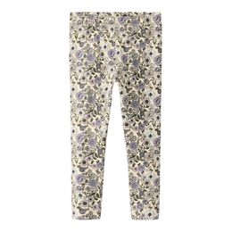 name it Leggings 'NMFNIKALA' M&auml;dchen Gr&ouml;&szlig;e 92 beige / rauchblau / gr&uuml;n / wei&szlig;