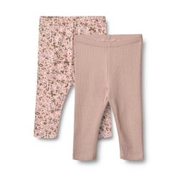 Wheat Leggings 'Jules' M&auml;dchen Gr&ouml;&szlig;e 74 hellblau / khaki / rosa / puder