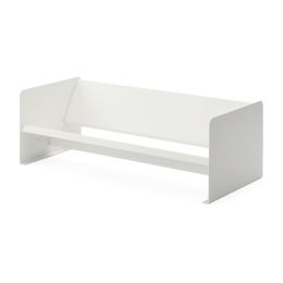 Manufactum Schreibtisch-Bücherregal Stahlblech Weiß