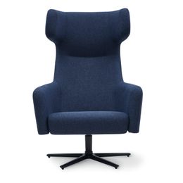 Softline Sessel Havana Swivel Blau / Schwarz