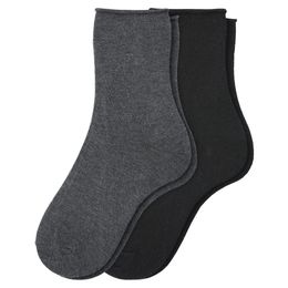 Gina Benotti 2 Paar Damen Socken mit Kaschmir
