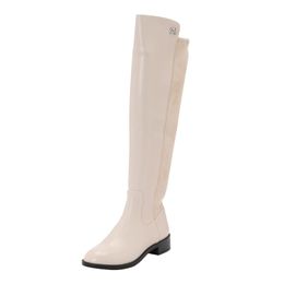 Steve Madden Over the Knee Boots 'Xcursion' female Beige size 42