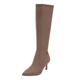 Steve Madden Stiefel Damen Gr&ouml;&szlig;e 39 taupe Winterschuhe