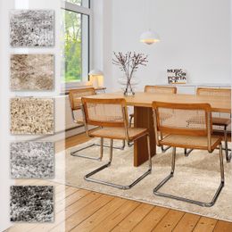 Hochflor-Teppich Astra "Paulie 250", beige, B:160cm H:25mm L:230cm, Polypropylen, Teppiche, weicher Langflor, Shaggy, Wohnzimmer, Schlafzimmer